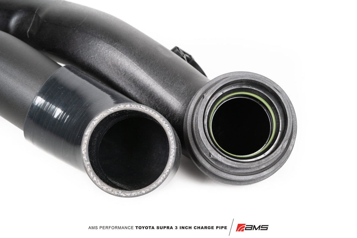 AMS PERFORMANCE TOYOTA GR SUPRA 3″ CHARGE PIPE – GPO Parts